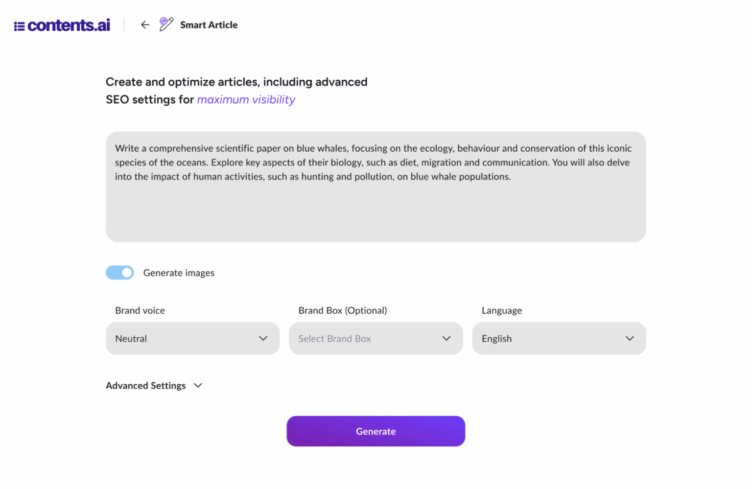 How to Use Contents’ Smart Article – A Complete Guide - Contents.com